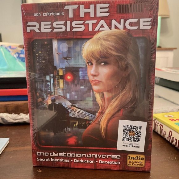 Indie | Games | New The Resistance Card Game Sealed The Dystopian ...